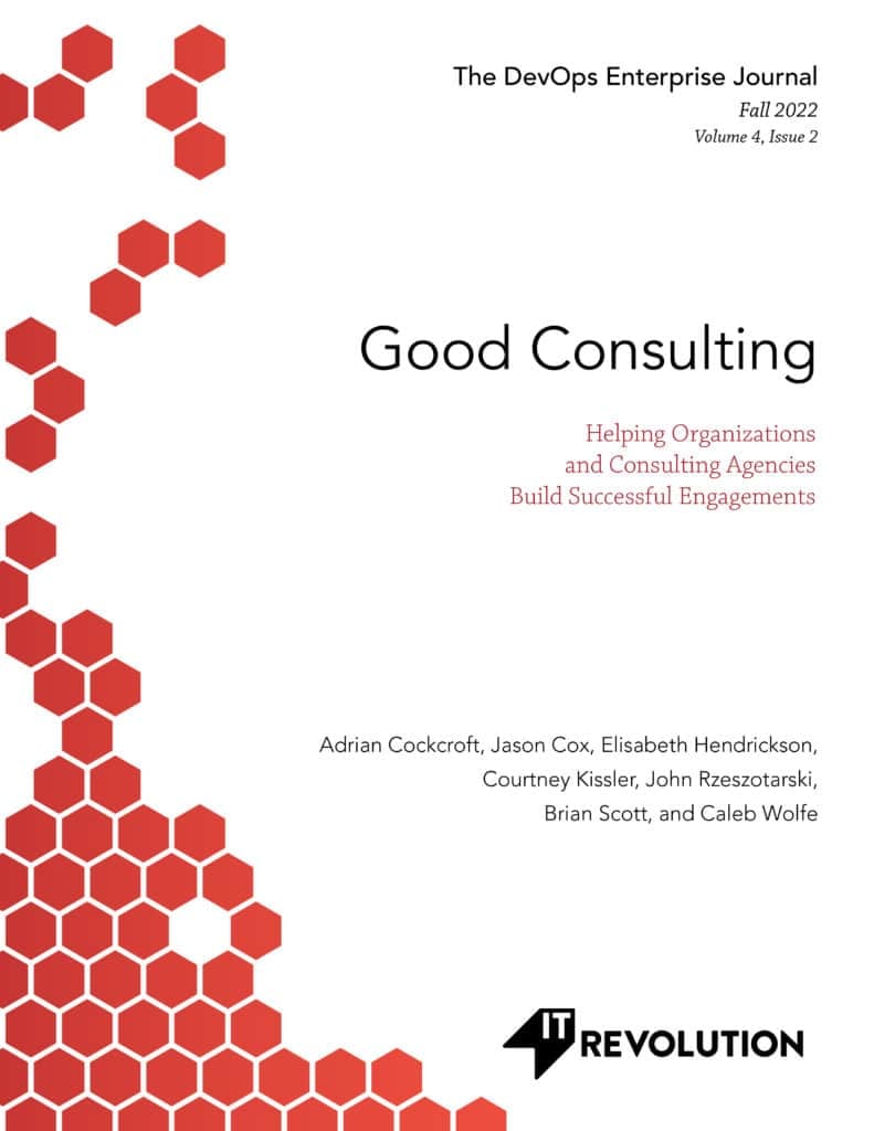 Good Consulting - IT Revolution