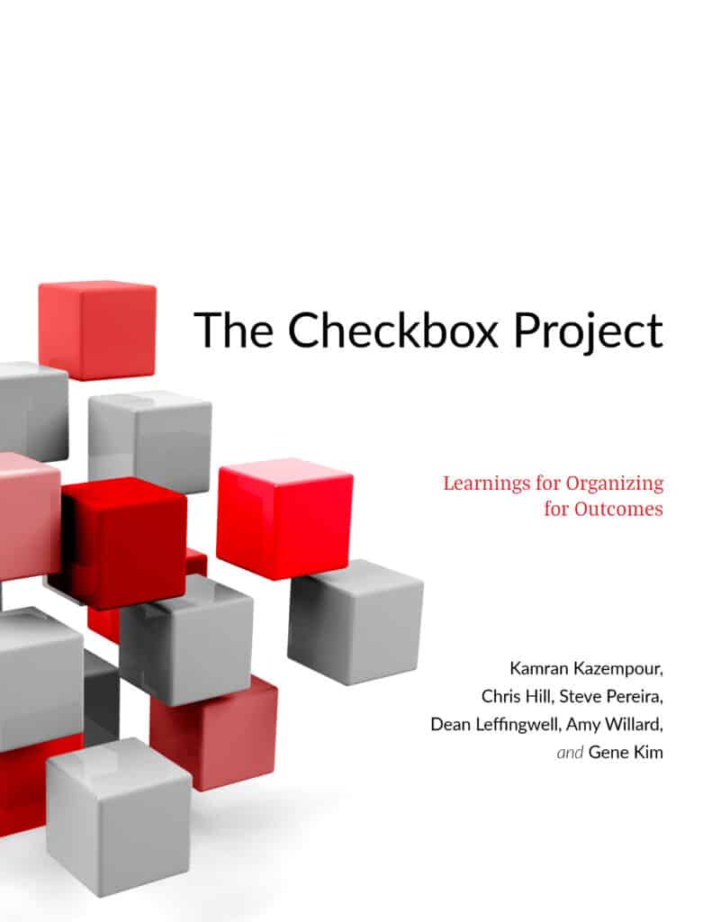 The Checkbox Project - IT Revolution The Checkbox Project - IT Revolution